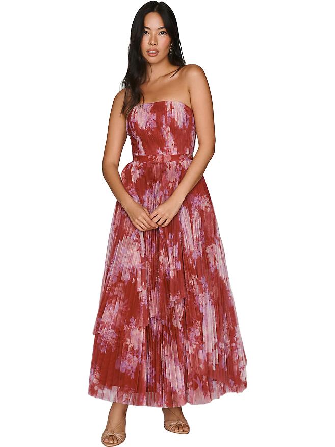 HUTCH Hutch Noah Strapless Maxi Dress